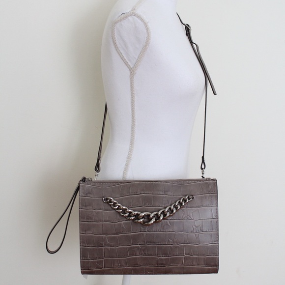 Claudia Firenze | Bags | Claudia Firenze Emboss Star Croc Leather ...